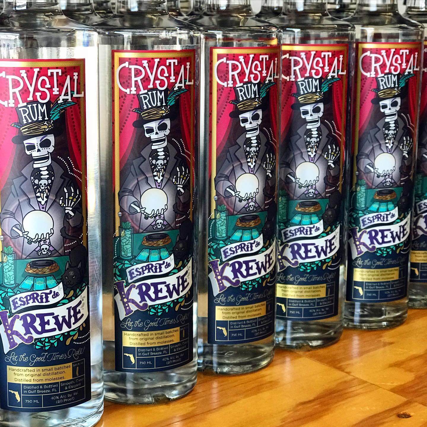 Crystal Rum - Smooth & Delicious - Rollins Distillery