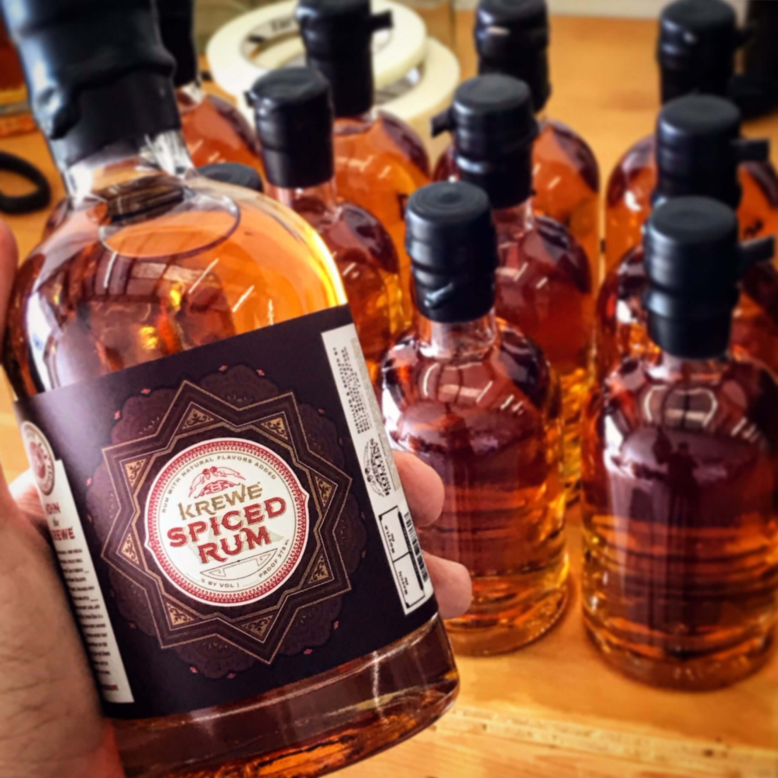 Krewe Spiced Rum V3 - Krewe Exclusive - Rollins Distillery